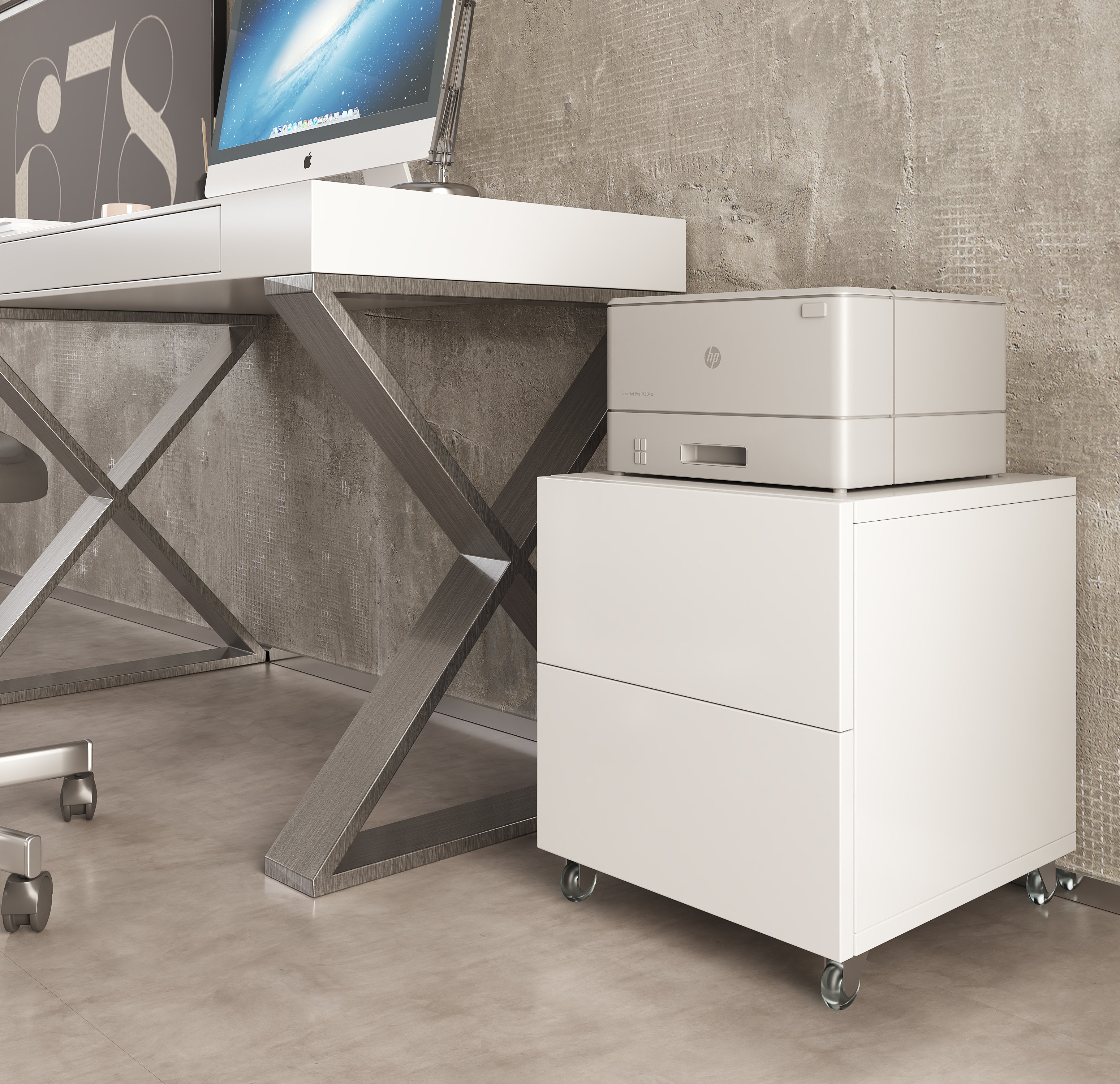 Inbox Zero Simple Desk Box | Wayfair