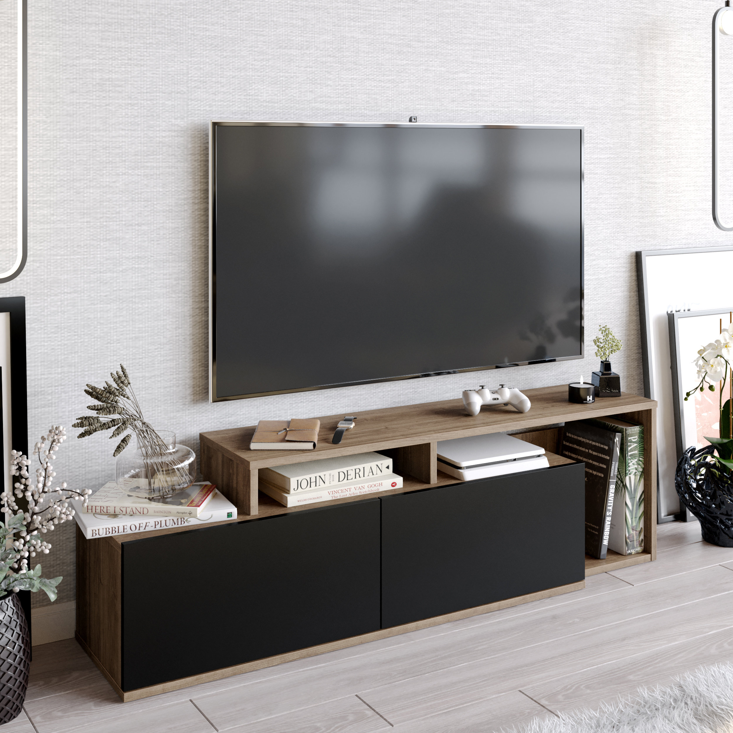 Ebern Designs Niklas 59'' Media Console & Reviews | Wayfair