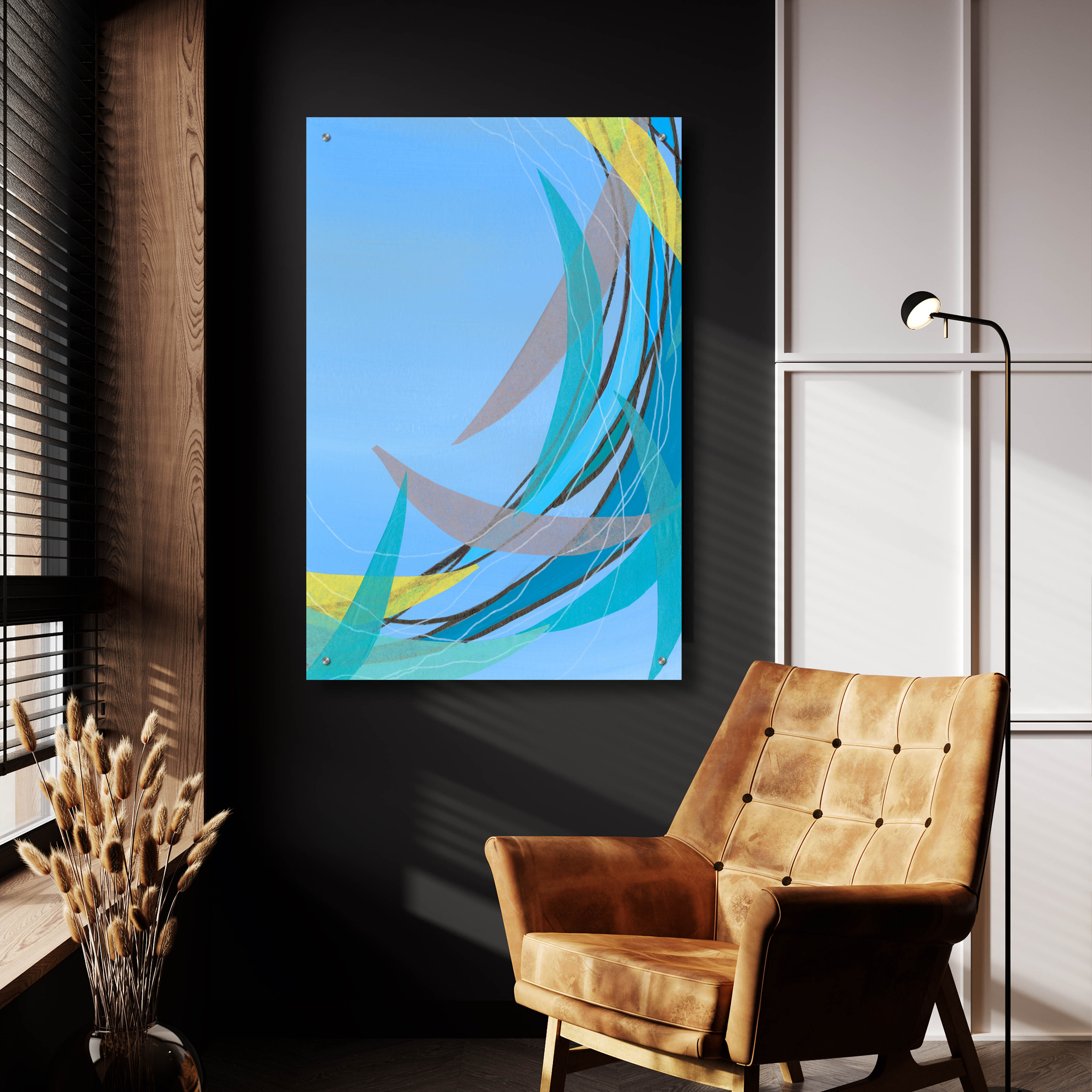 George Oliver 'Circulating Flow II' By Regina Moore, Ac " Circulating ...