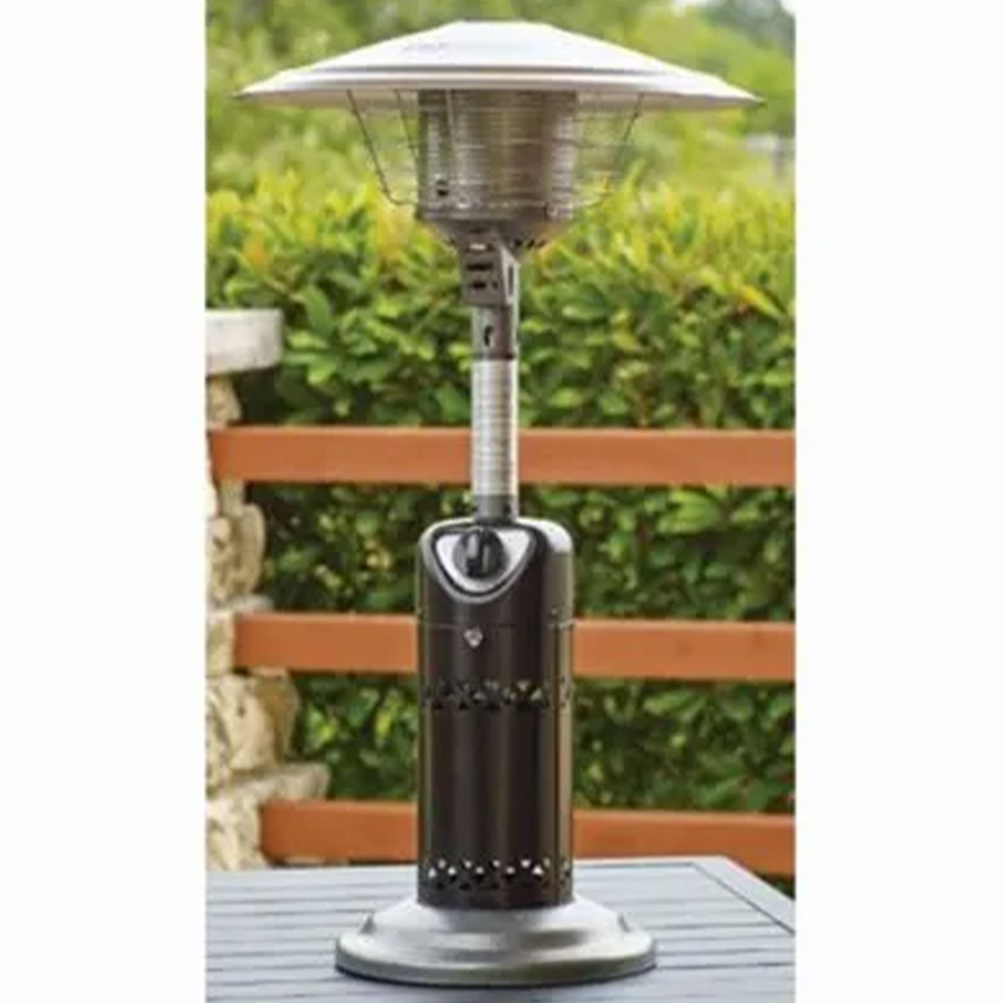 Four Seasons Courtyard 10000 Stainless Steel Propane Tabletop Patio ...