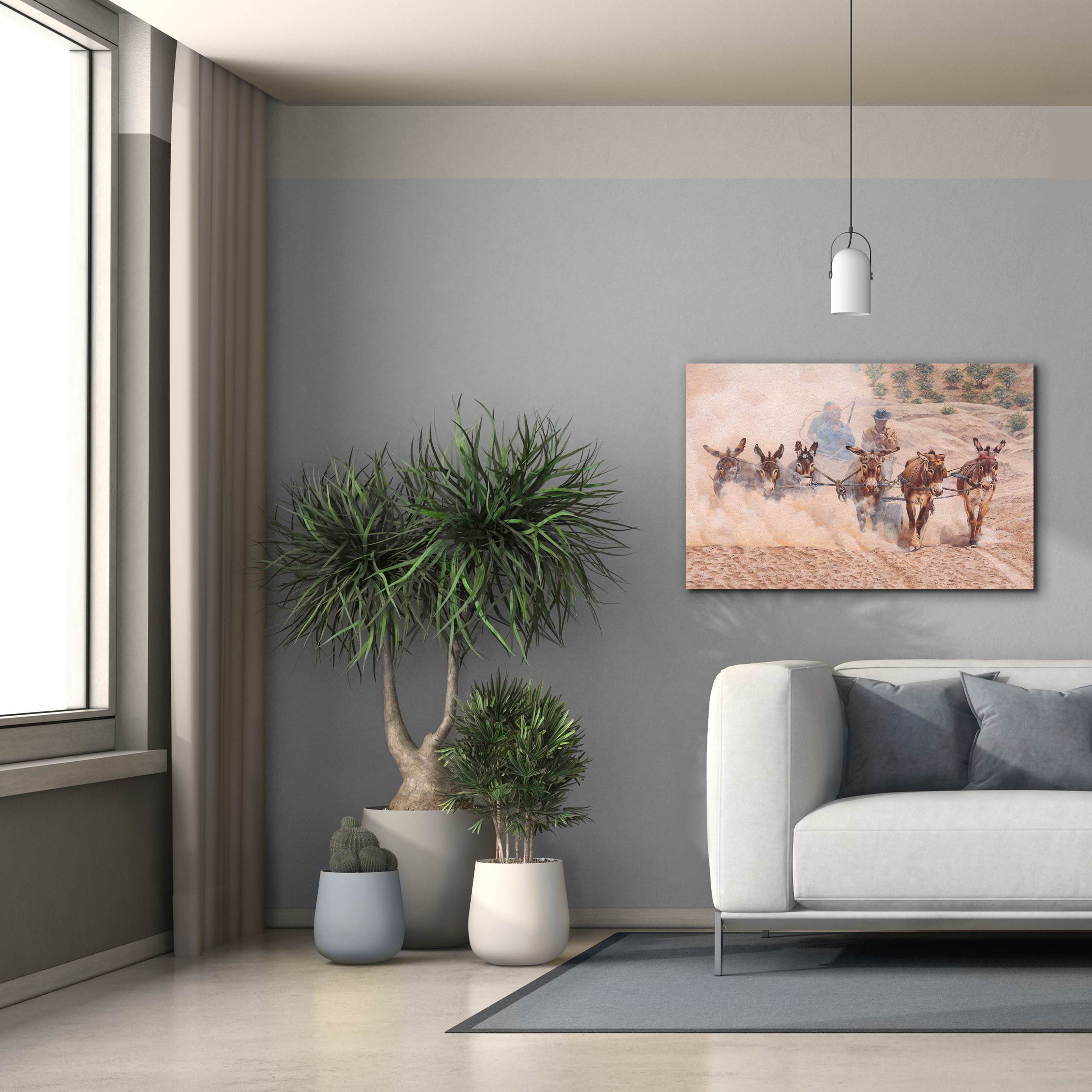 Union Rustic 'Kalahari Ferrari' by Delene Lambert Canvas Wall Art | Wayfair