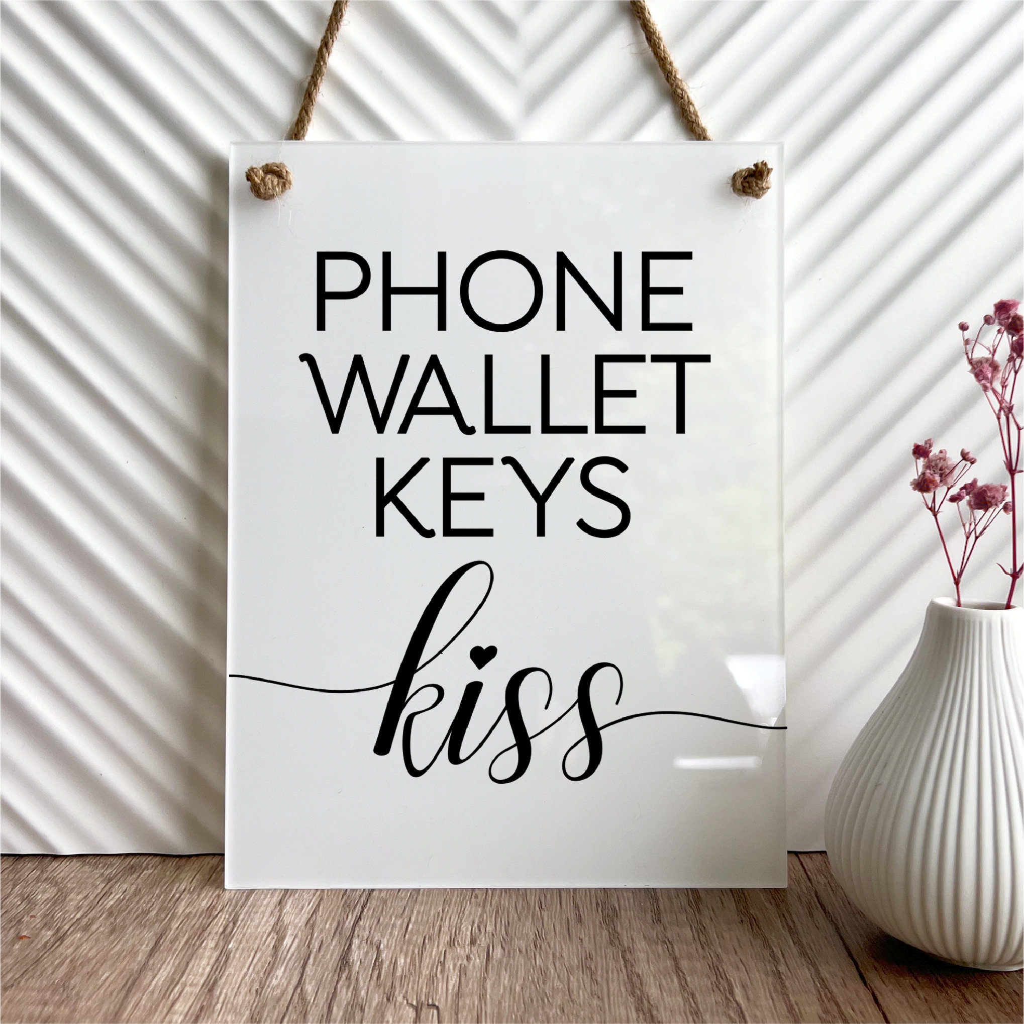 Reilly Originals Phone Wallet Keys Kiss Cute Farmhouse Decor - Wayfair ...
