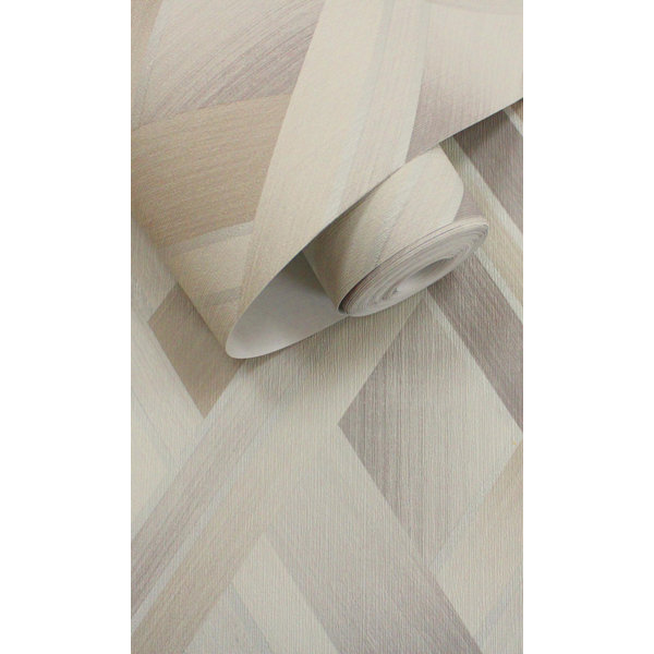Corrigan Studio® 33' L x 21" W Textured Wallpaper Roll | Wayfair