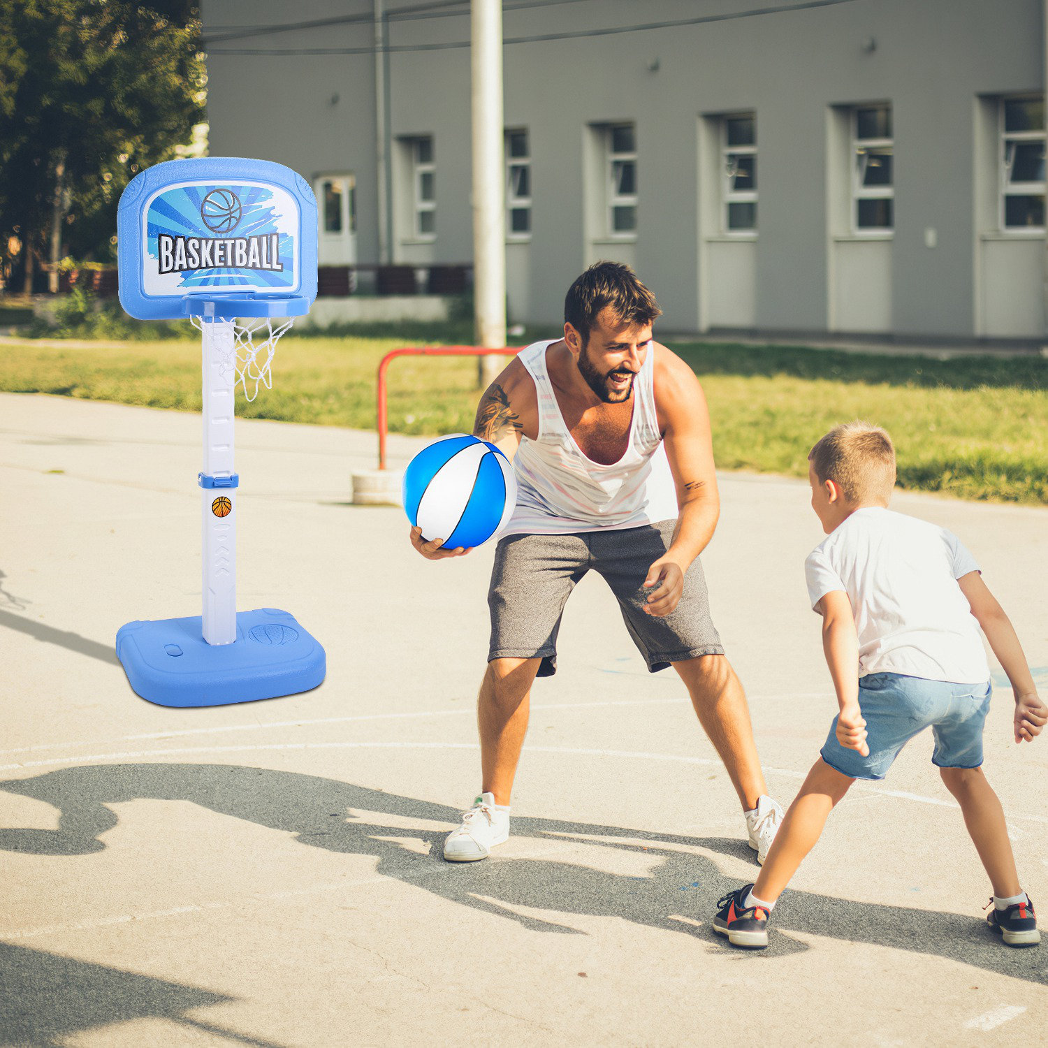 iMounTEK 2 In 1 Poolside Basketball Game Set - Wayfair Canada