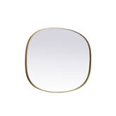 RE/FINE™ Sabine Metal Rounded Rectangle Wall Mirror & Reviews | Wayfair