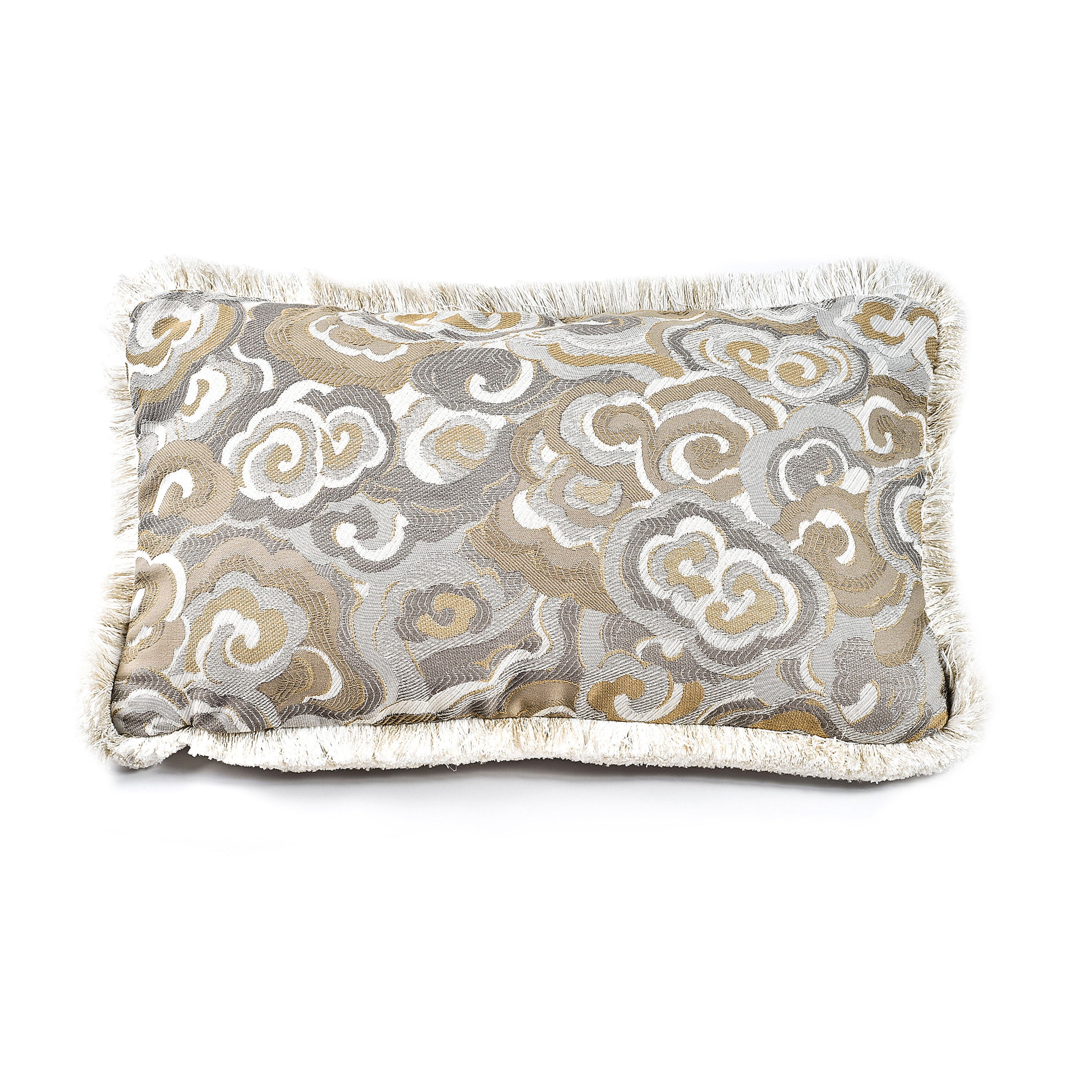 Ann Gish The Met x Ann Gish Lucky Clouds Polyester Lumbar Rectangular ...