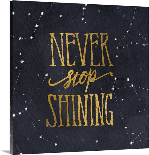 Mercer41 Starry Words Starry Words II by Sara Zieve Miller Textual Art ...