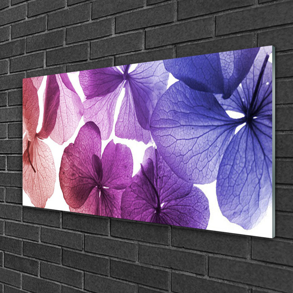 Brayden Studio Flowers Floral - Unframed Photograph on Glass | Wayfair ...