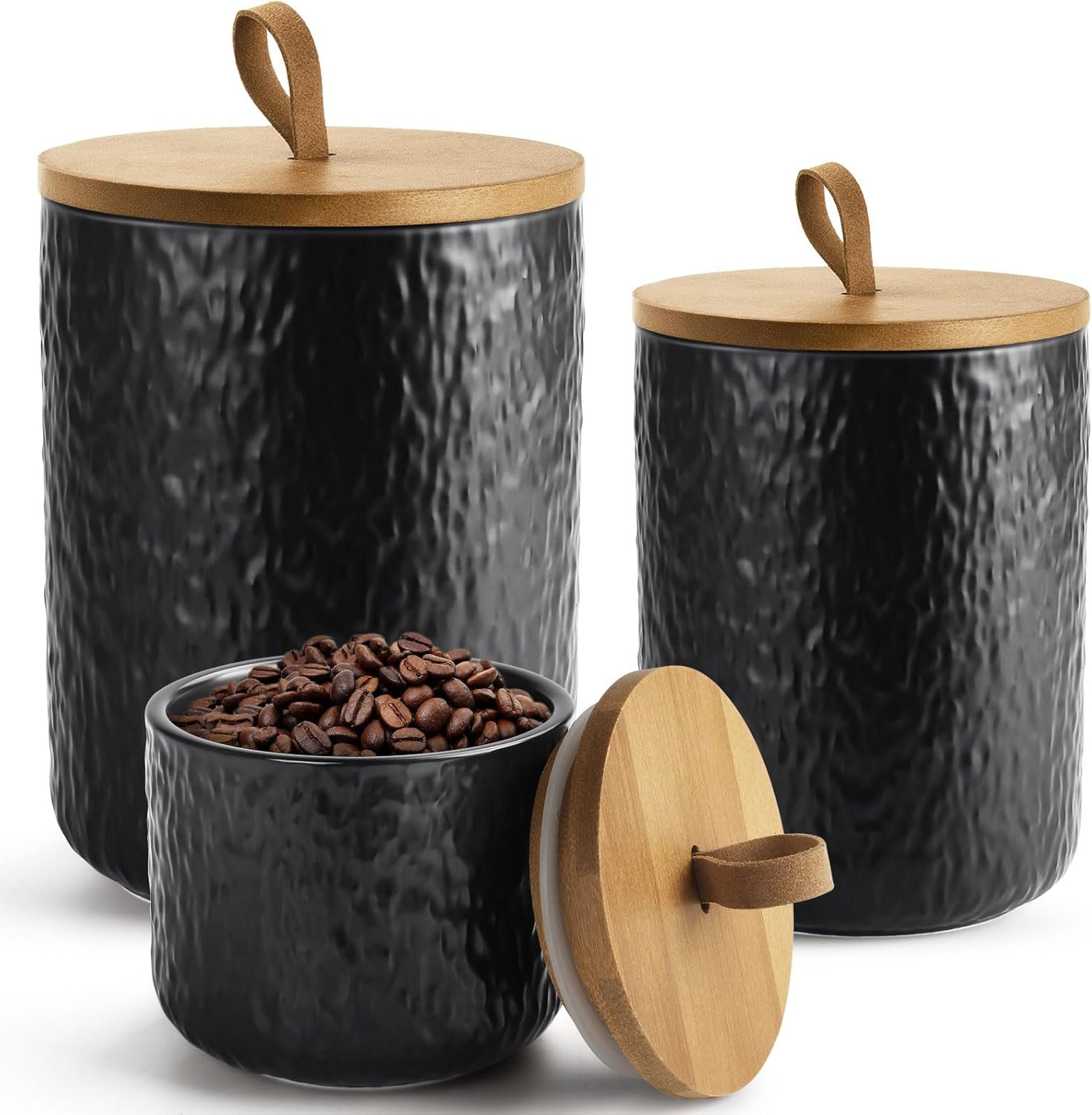 Latitude Run® Canisters Set For Kitchen Food Storag Of 3 Piece ...