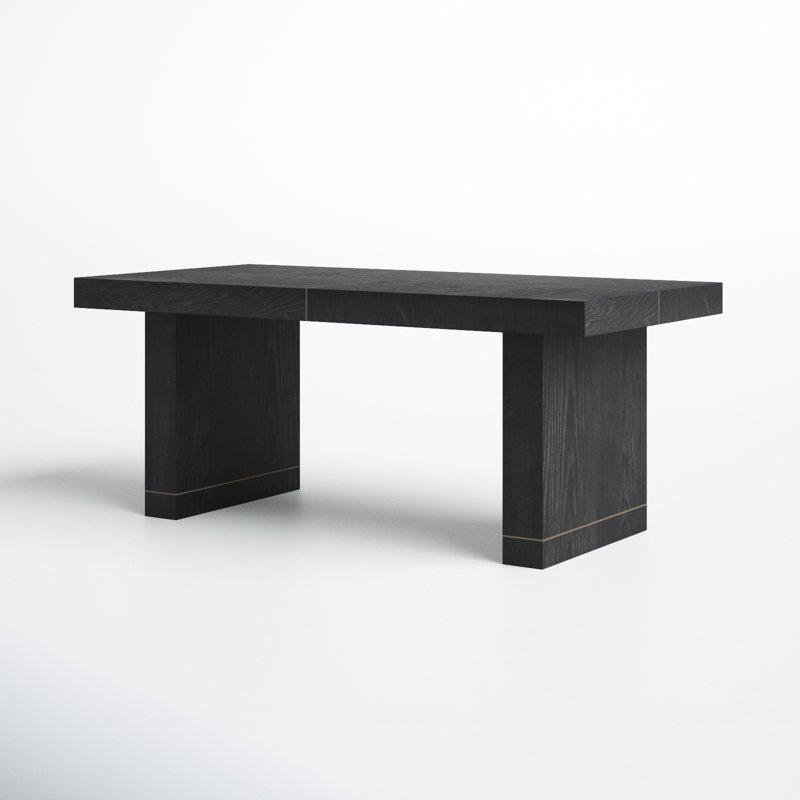 Joss & Main Decklan 71" Solid Oak Dining Table | Joss & Main