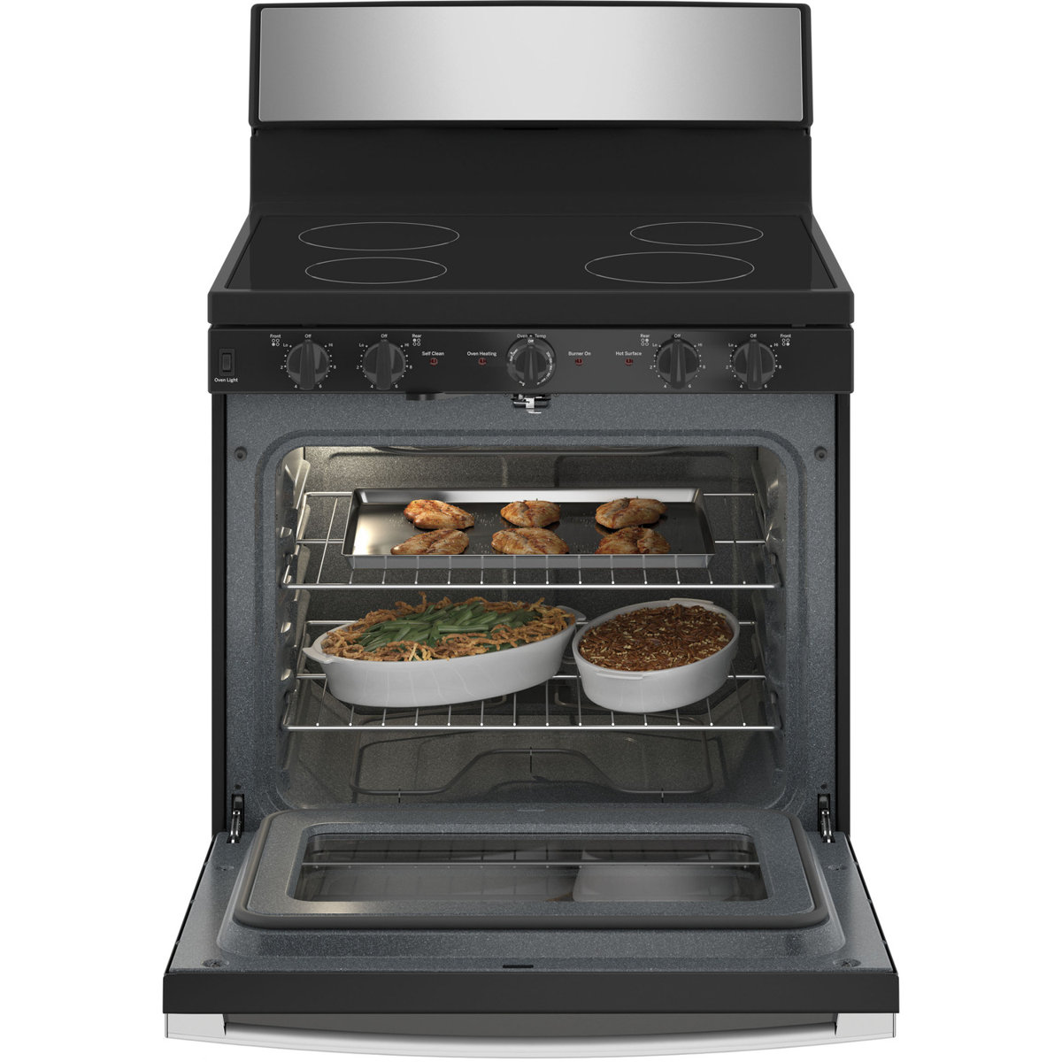 GE Appliances 30" 5 cu. ft. Freestanding Electric | Wayfair
