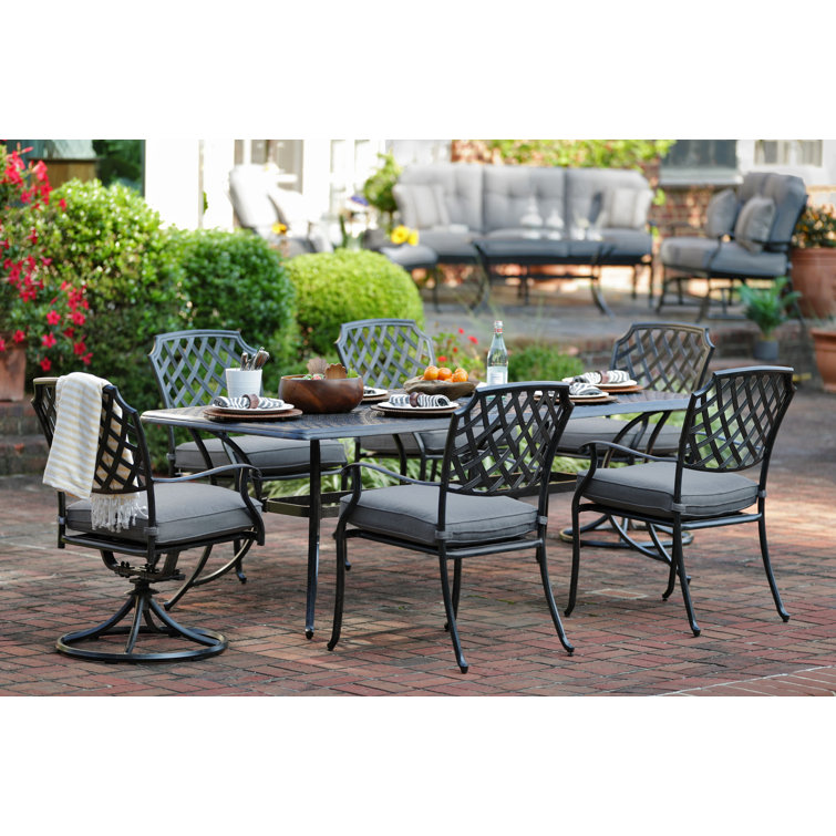 Darby Home Co Coward 6 - Person Rectangular Outdoor Dining Set | Wayfair