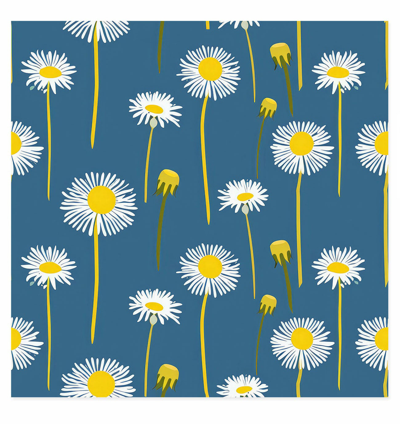 Winston Porter Botanical Spring Dandelions II Modern Unframed Art Print ...