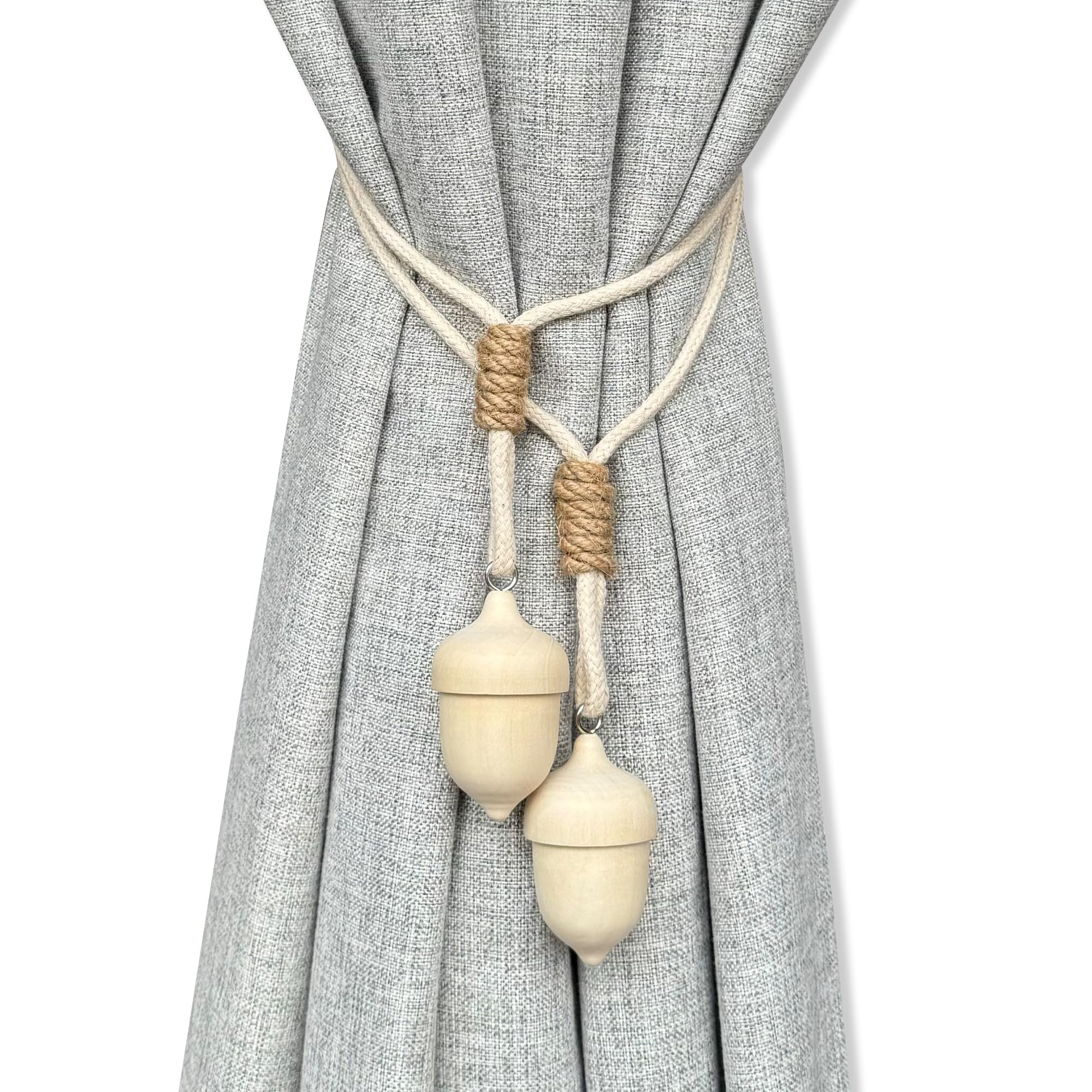 Dakota Fields Curtain Holdbacks Boho Tiebacks For Drapes, Farmhouse ...