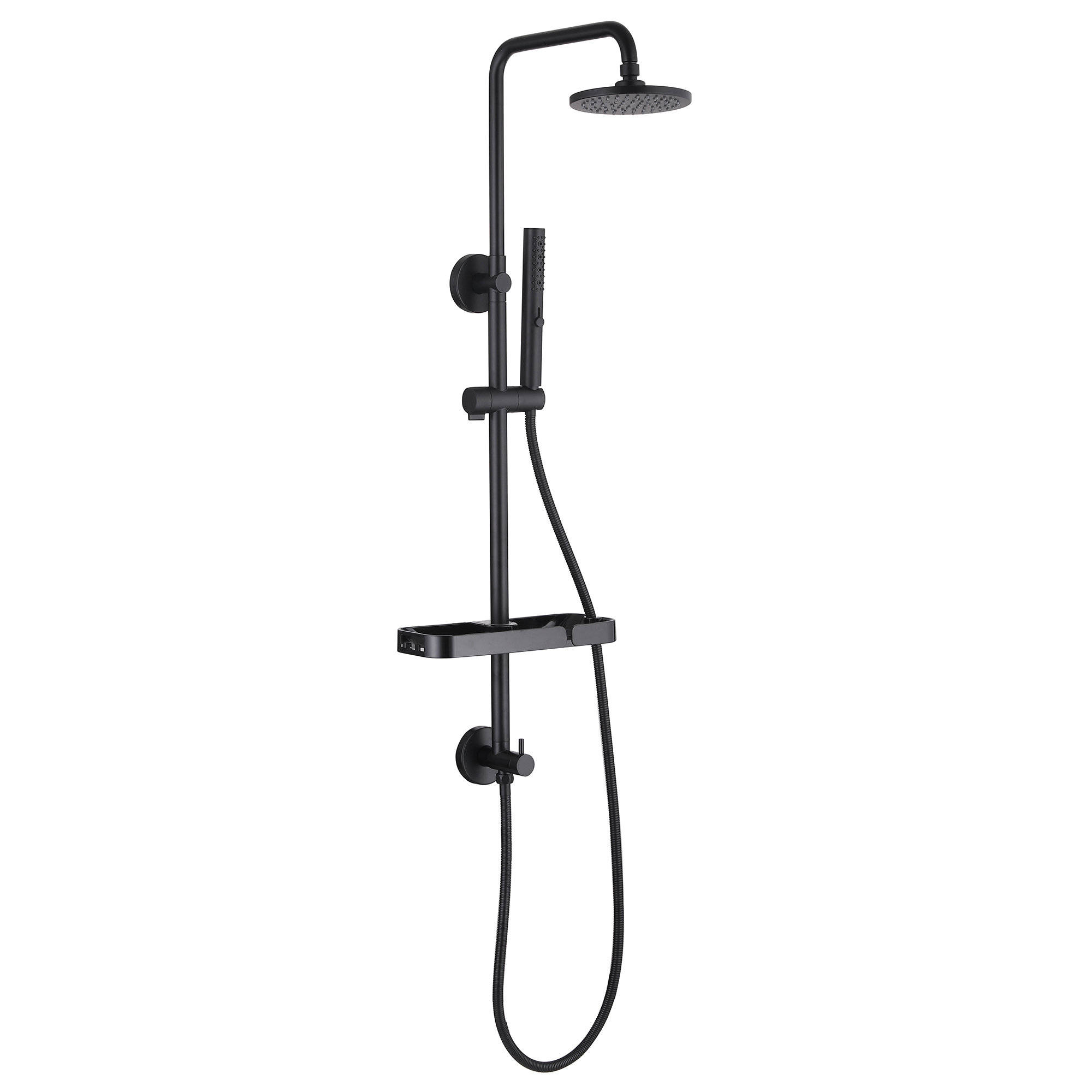 RBROHANT Cascade Replacement Rainfall Shower Head and Handheld Shower ...