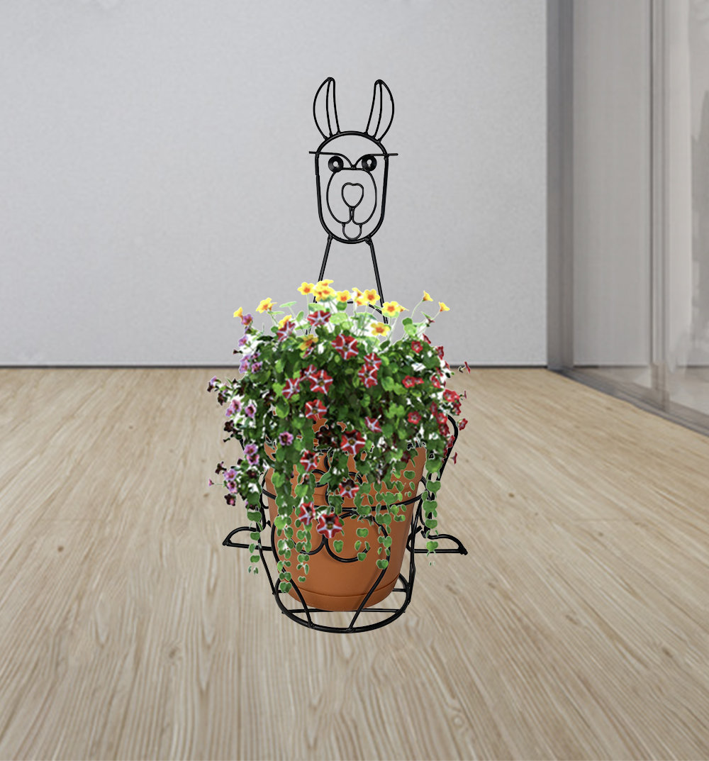 Dakota Fields Preesall Steel Statue Planter | Wayfair