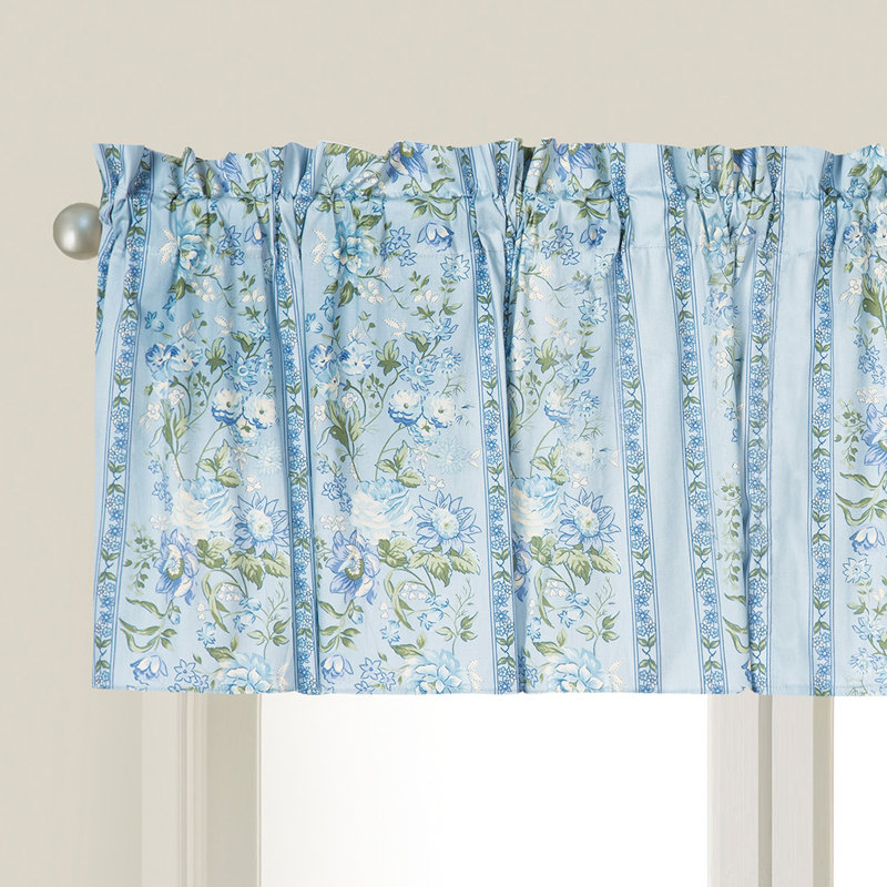 C&F Home Chintz Cotton Valance Window Treatment | Wayfair