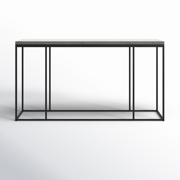 Birch Lane™ Silka 60'' Stone Top Console Table & Reviews | Wayfair