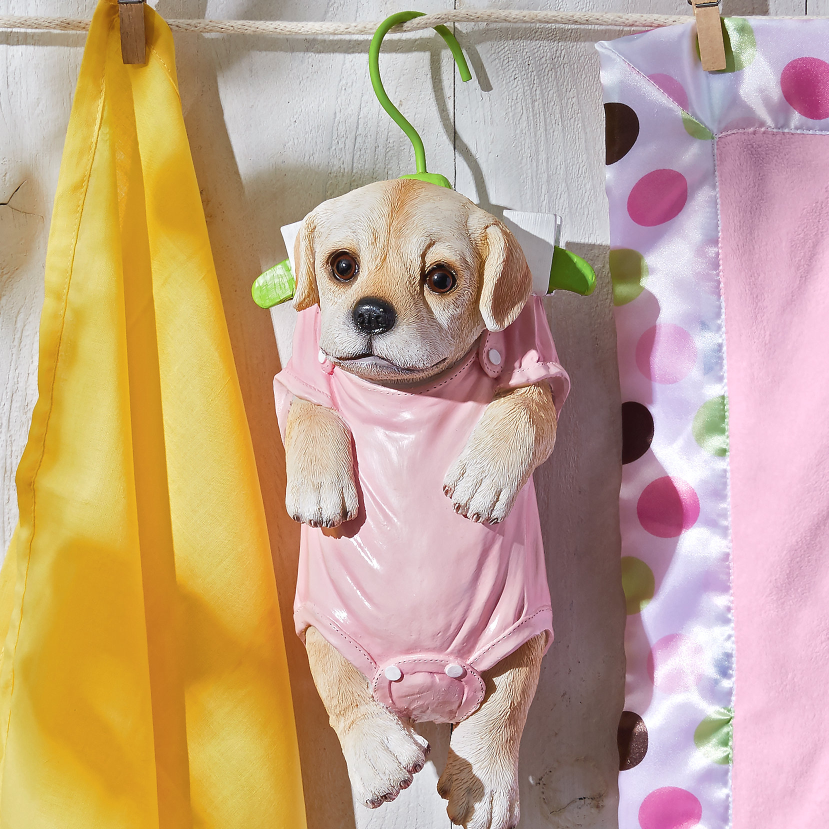 Design Toscano Hanging Hound Labrador Retriever Puppy Statue - Wayfair ...