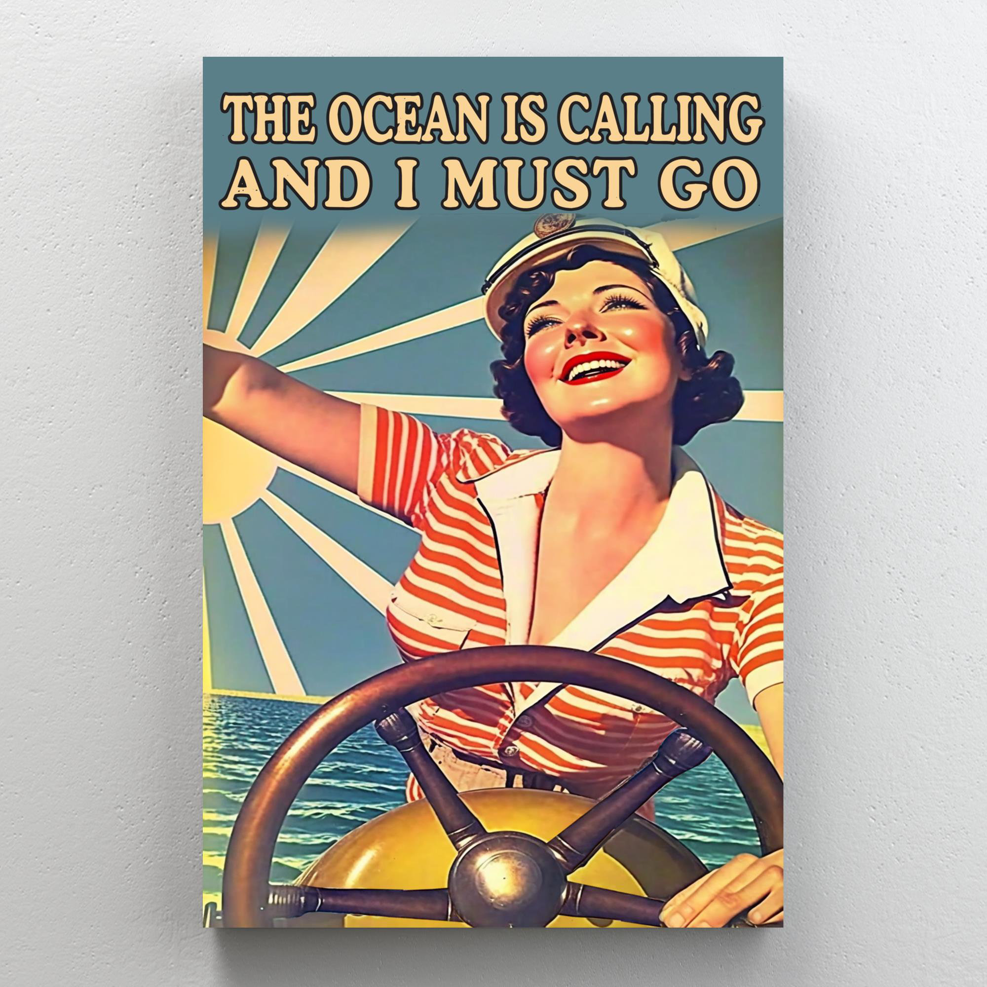 Trinx Sailor The Ocean Is Calling - 1 Piece Rectangle Gr Sailor The ...