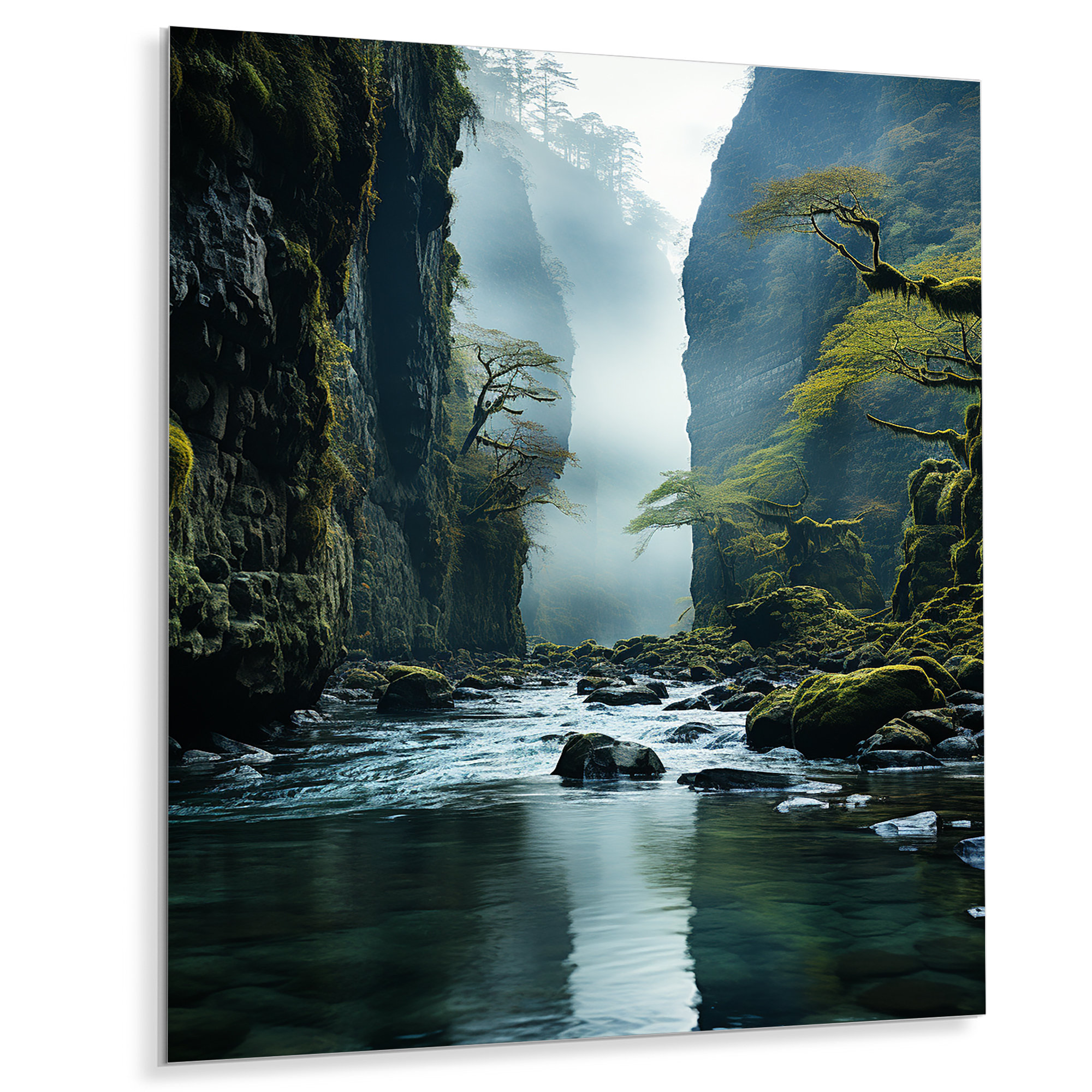 Millwood Pines USA Columbia River Canyon Gorge - USA Metal Wall Art ...