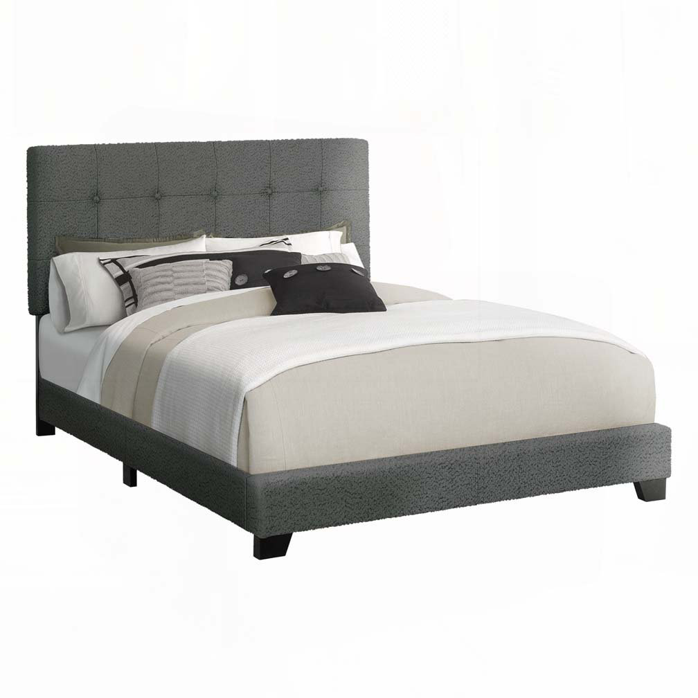 Latitude Run® Boucle Upholstered Platform Bed - Wayfair Canada