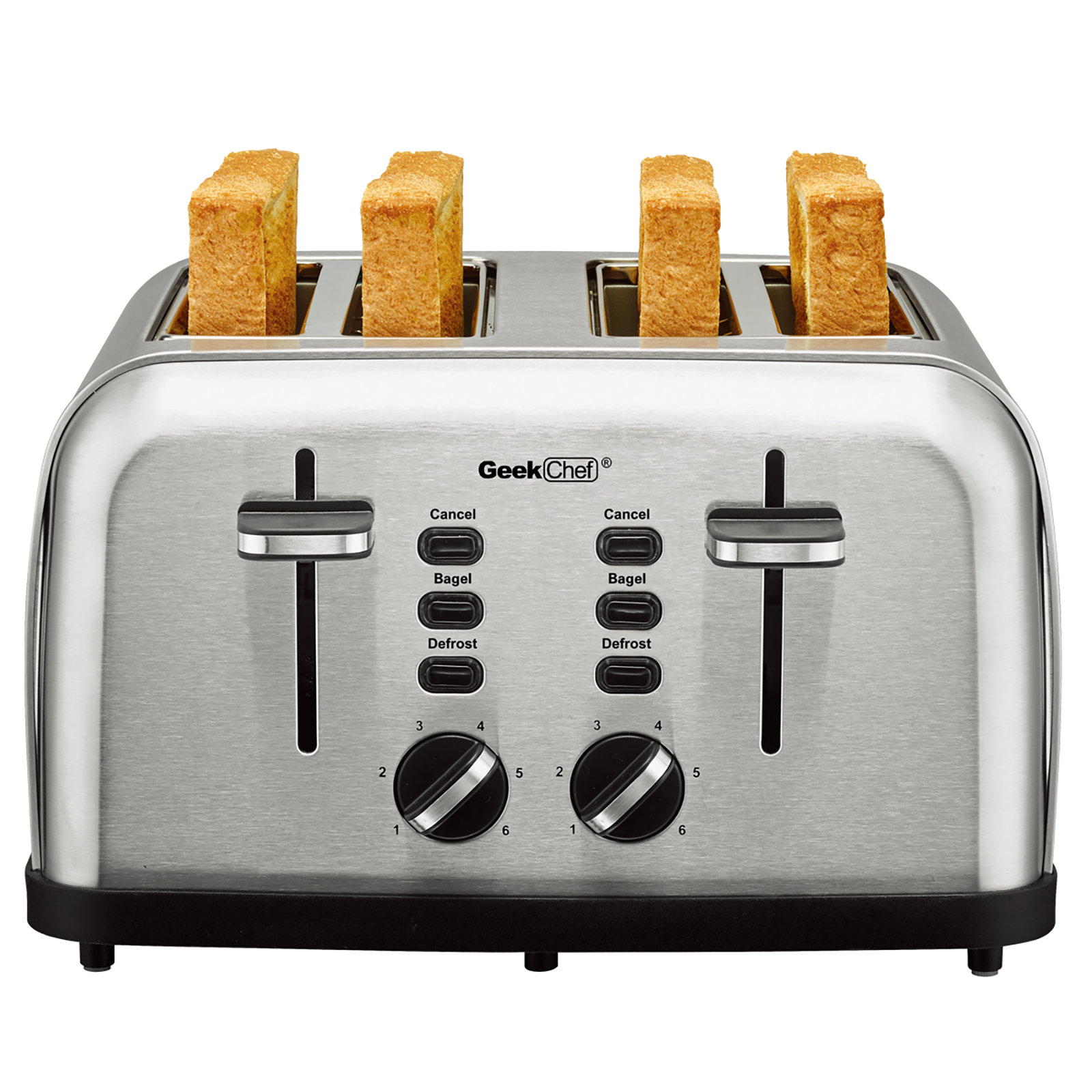 RENQ 4 Slice Extra Wide Toaster & Reviews | Wayfair