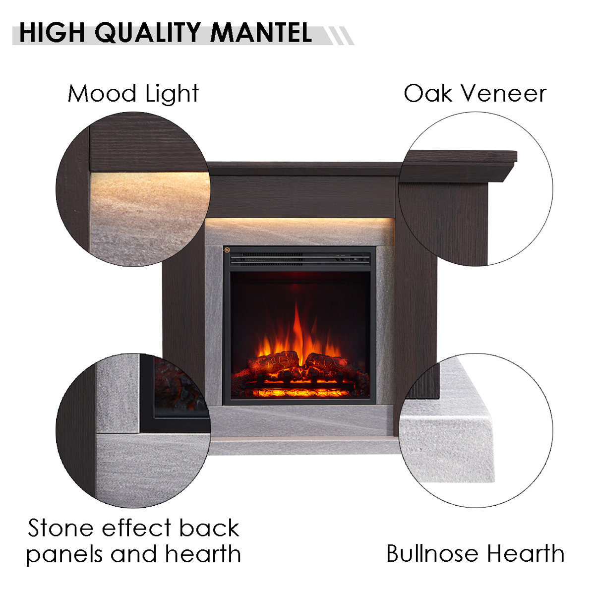 ClassicLiving Jarom ClassicLiving 89cm W | Wayfair.co.uk