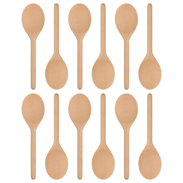 Argon Tableware 12 Piece Wood Cooking Spoon | Wayfair.co.uk