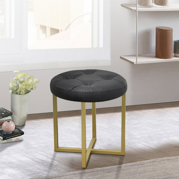 Everly Quinn Steel Accent Stool - Wayfair Canada