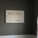 House of Hampton® " Fashion And Glam Couture Road Sign Rococo Gold Road ...