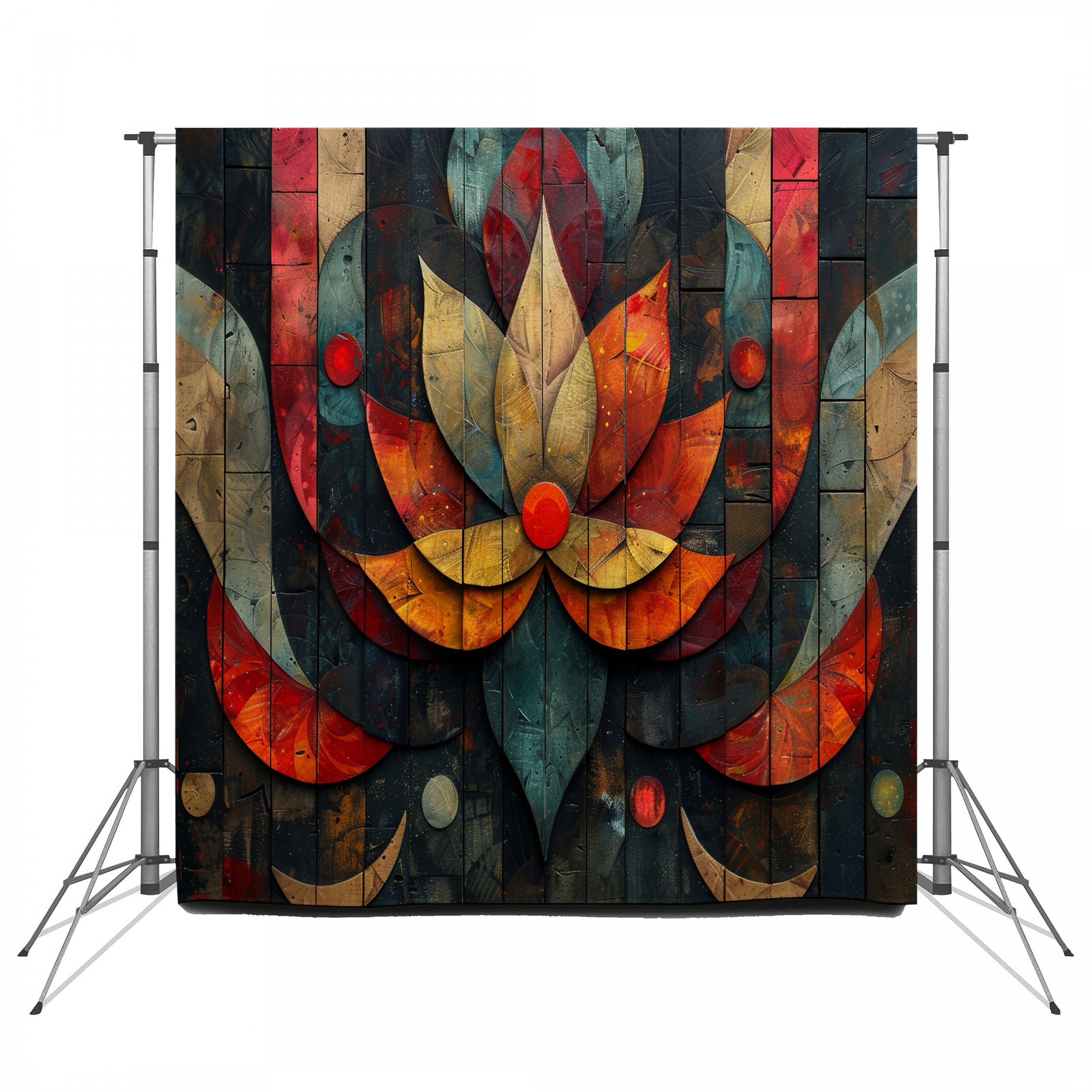 VisionDecor Abstract Design Backdrop Abstract Large Modern Photo ...