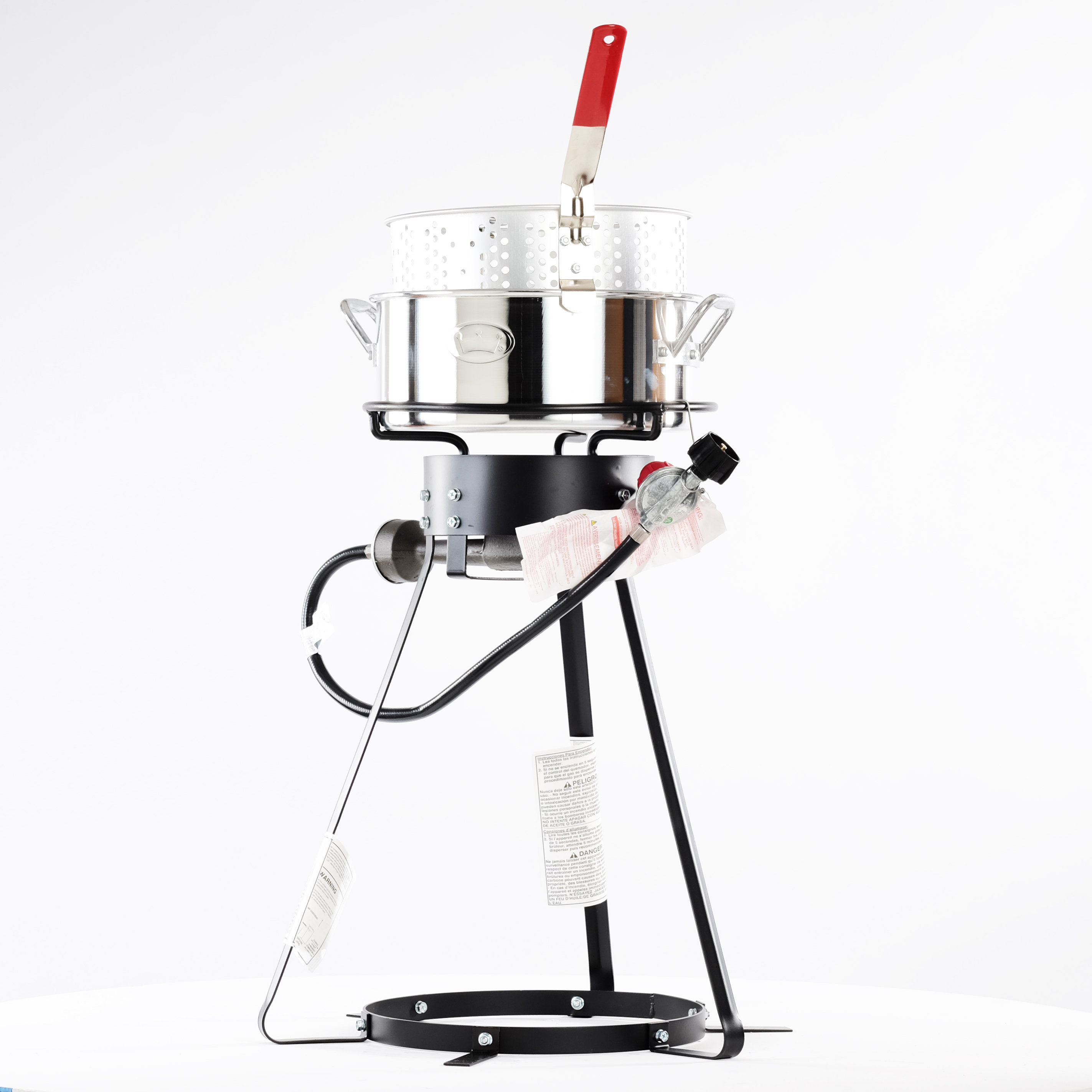 King Kooker Single Burner Propane Outdoor Cooker Kit with 10-Quart ...