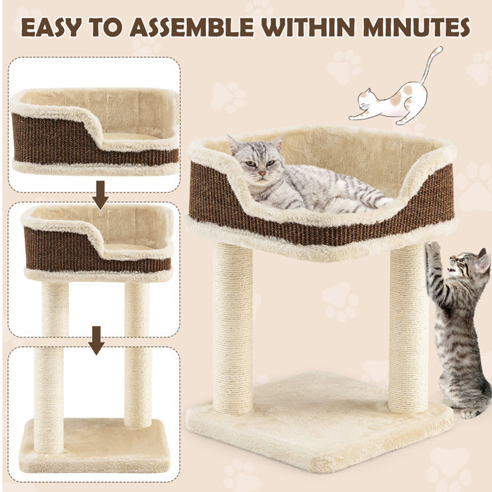 Tucker Murphy Pet™ 19" Multi-Level Cat Perch | Wayfair