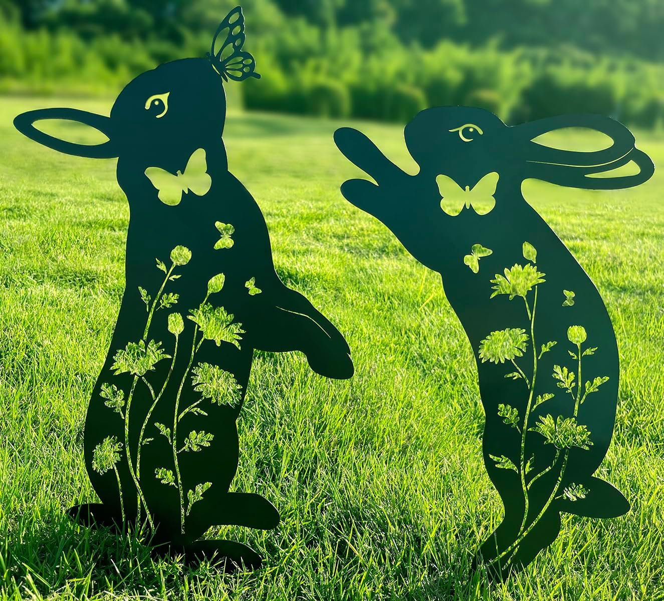 Arlmont & Co. Metal Animals Garden Stake | Wayfair
