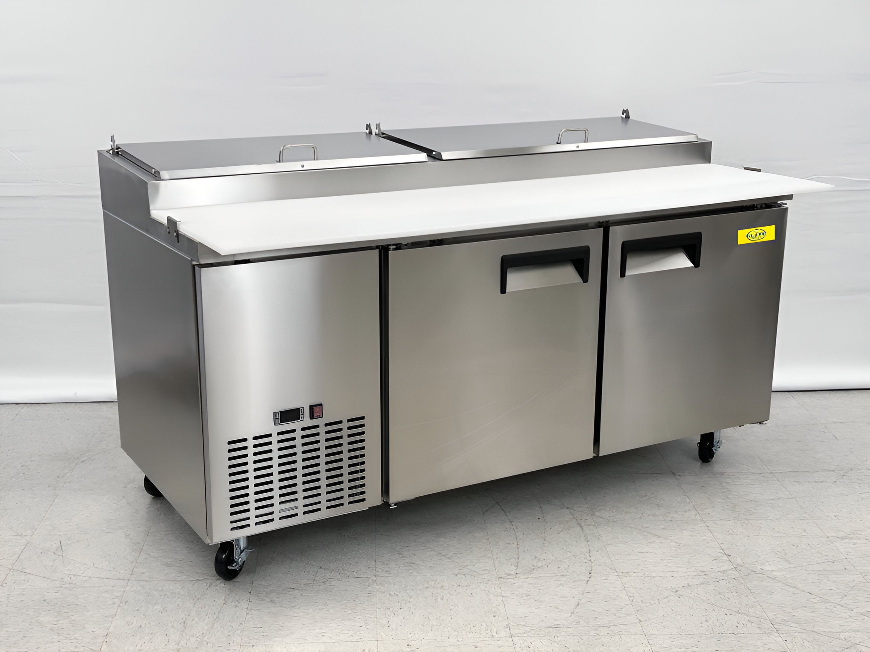 Elite Kitchen Supply 16.9 Cubic Feet Prep Refrigerator - 71" | Wayfair