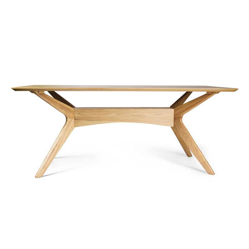 AllModern Budapest 71" Wood Dining Table & Reviews | Wayfair