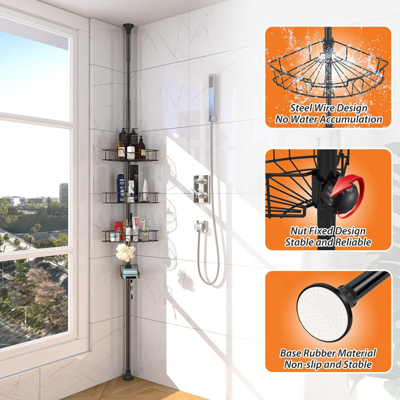 Rebrilliant Miyako Bathroom Storage | Wayfair