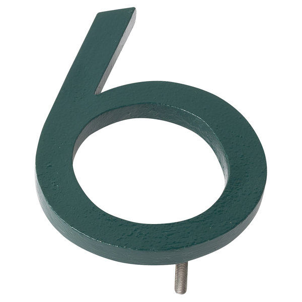 Montague Metal Products 12'' H Metal House Number & Reviews | Wayfair