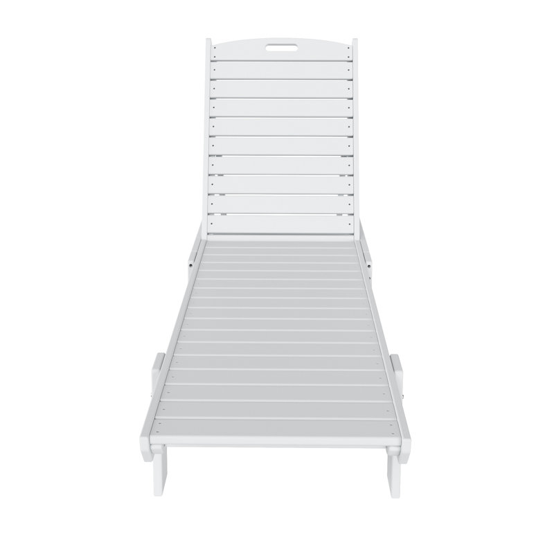 Lark Manor Alfea Outdoor HDPE Chaise Lounge & Reviews | Wayfair