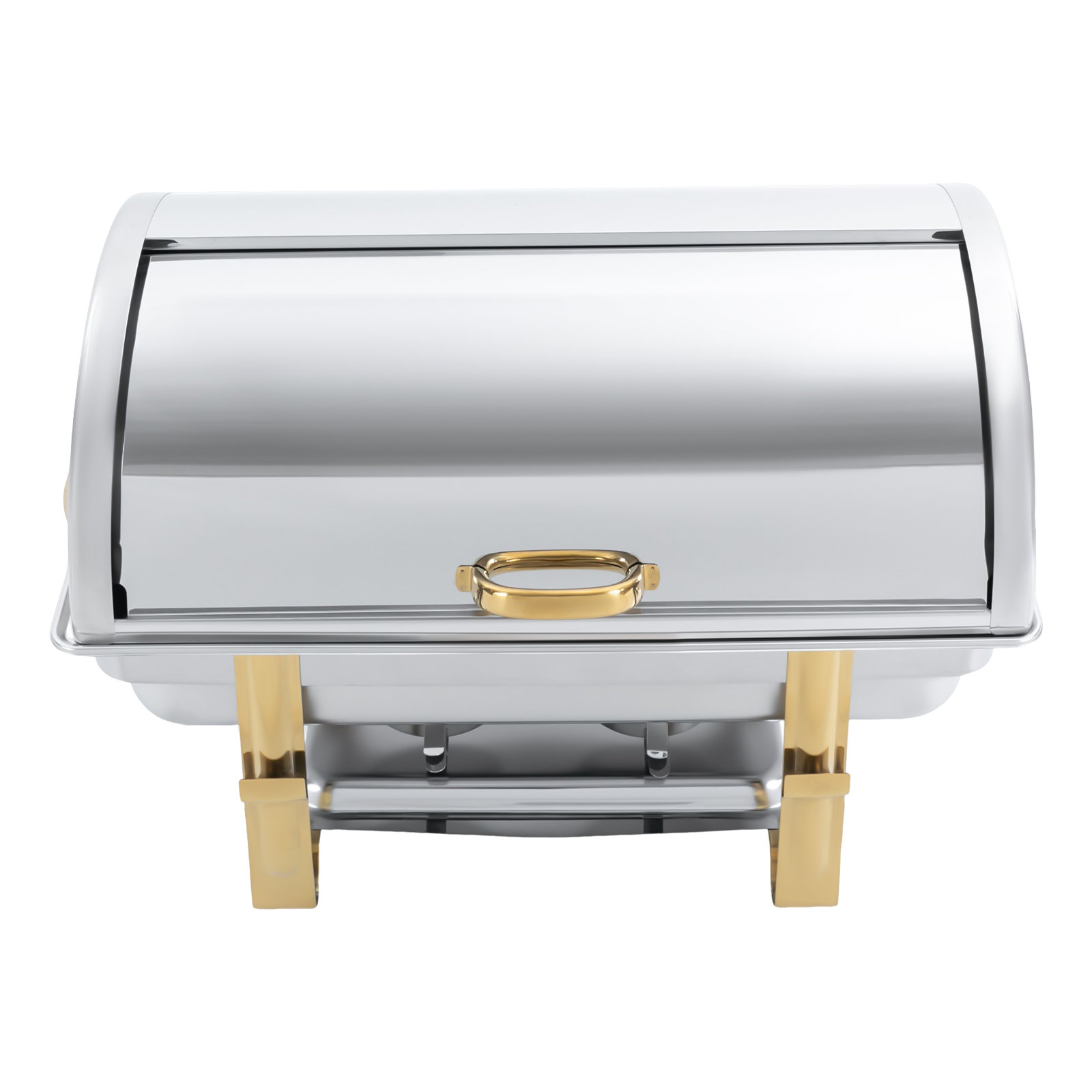 The Party Aisle™ 9.5Qt Stainless Steel Double-Compartment Chafing Dish ...