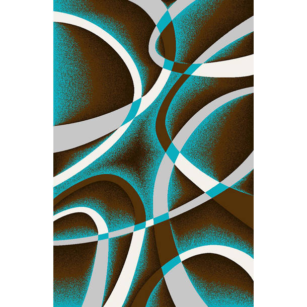 Ivy Bronx Mccampbell Abstract Rug & Reviews | Wayfair