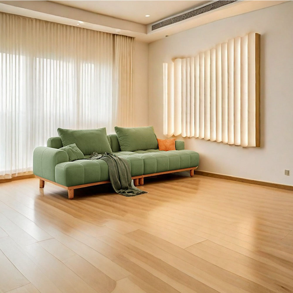 Lifton Butter Log Wind Puff Sofa | Wayfair