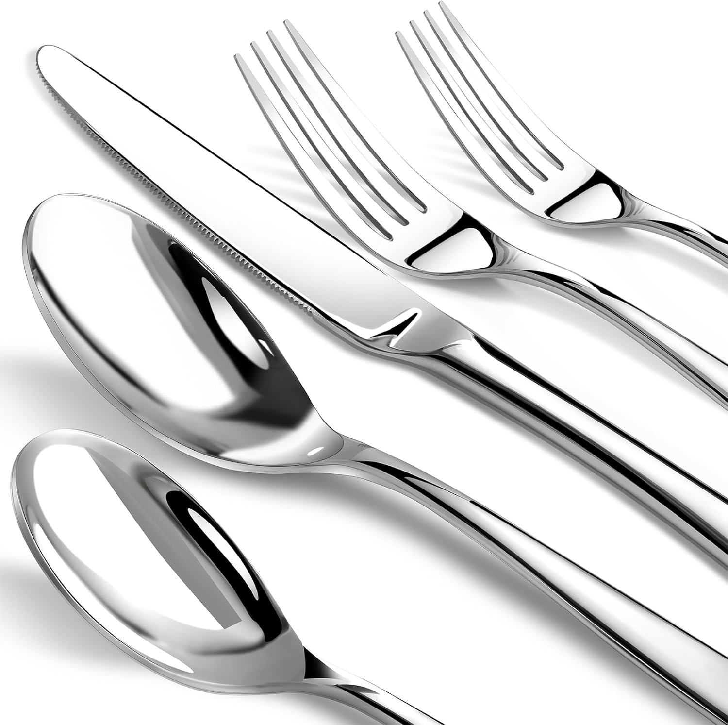 XY Heavy Duty Stainless Steel Tableware Set Tableware Set | Wayfair