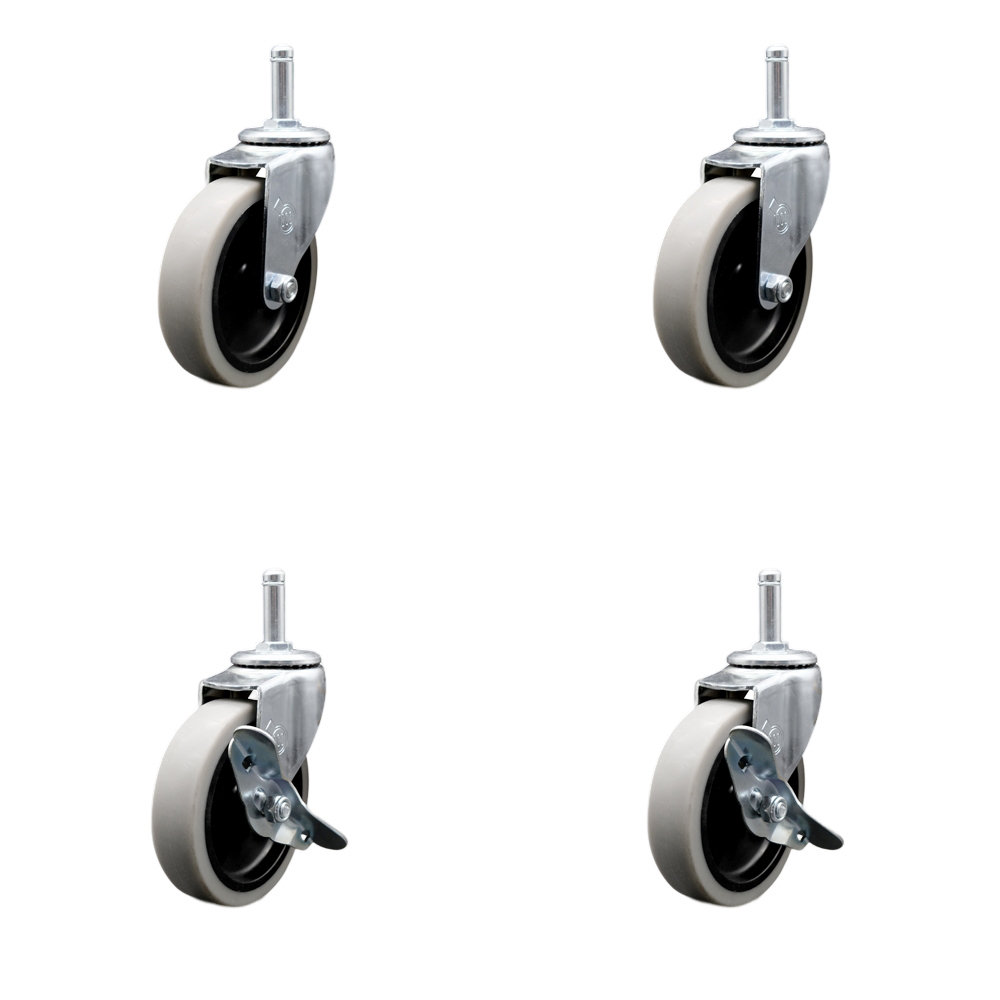 Service Caster 4 Piece Cart Caster Set - Wayfair Canada