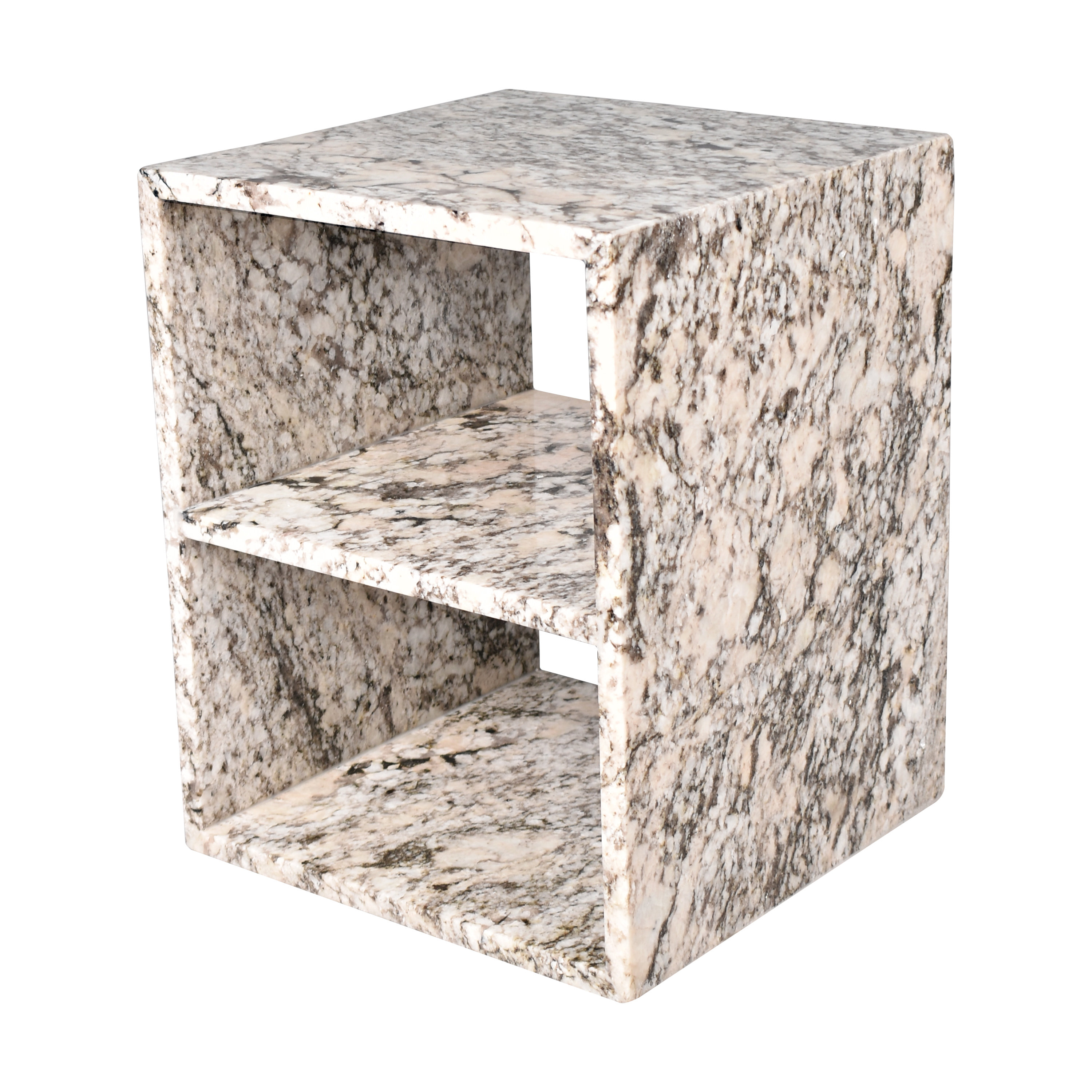 Orren Ellis Liebro 16" Modern Natural Marble Handmade Rectangular 2 ...
