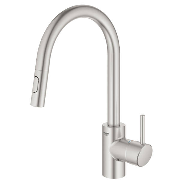 GROHE Concetto Double Handle Widespread Bathroom Faucet with Drain ...