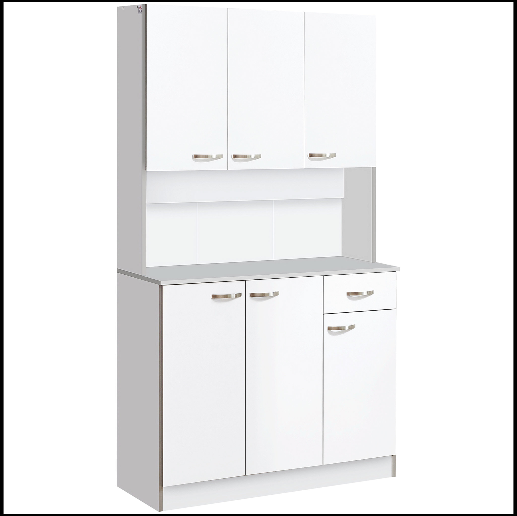 Ebern Designs 71" Modern Freestanding Kitchen Buffet Hutch With Server ...