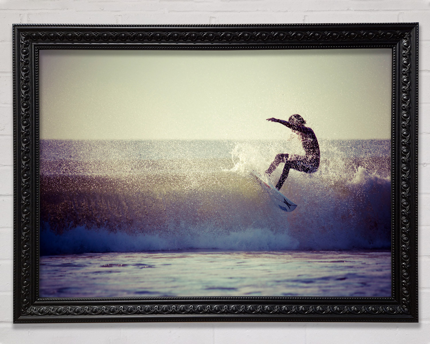 Bright Star Surfing The Waves - Single Picture Frame Art Prints ...
