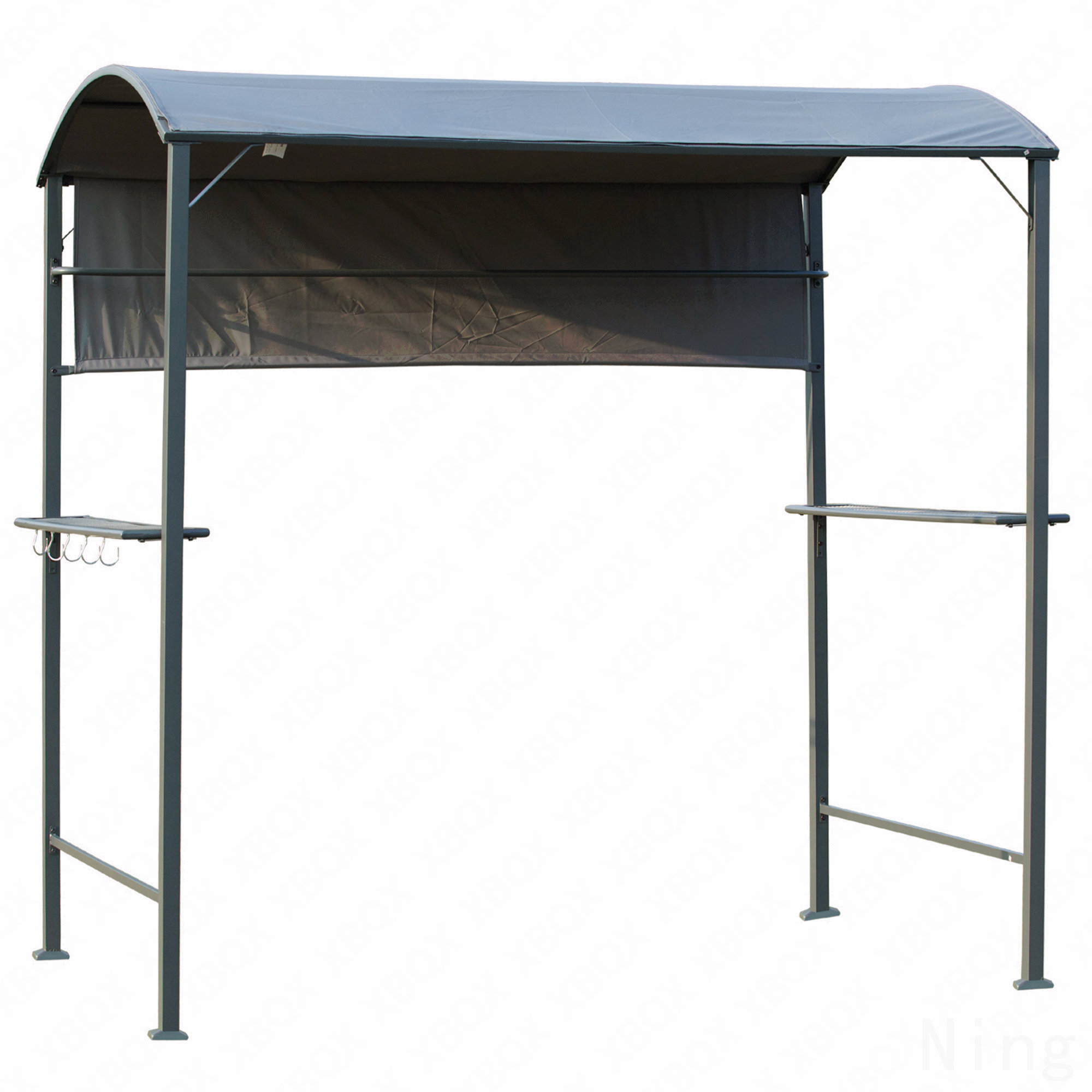 Ning Grill Gazebo, Sun Shade For BBQ Use With Side Awning | Wayfair